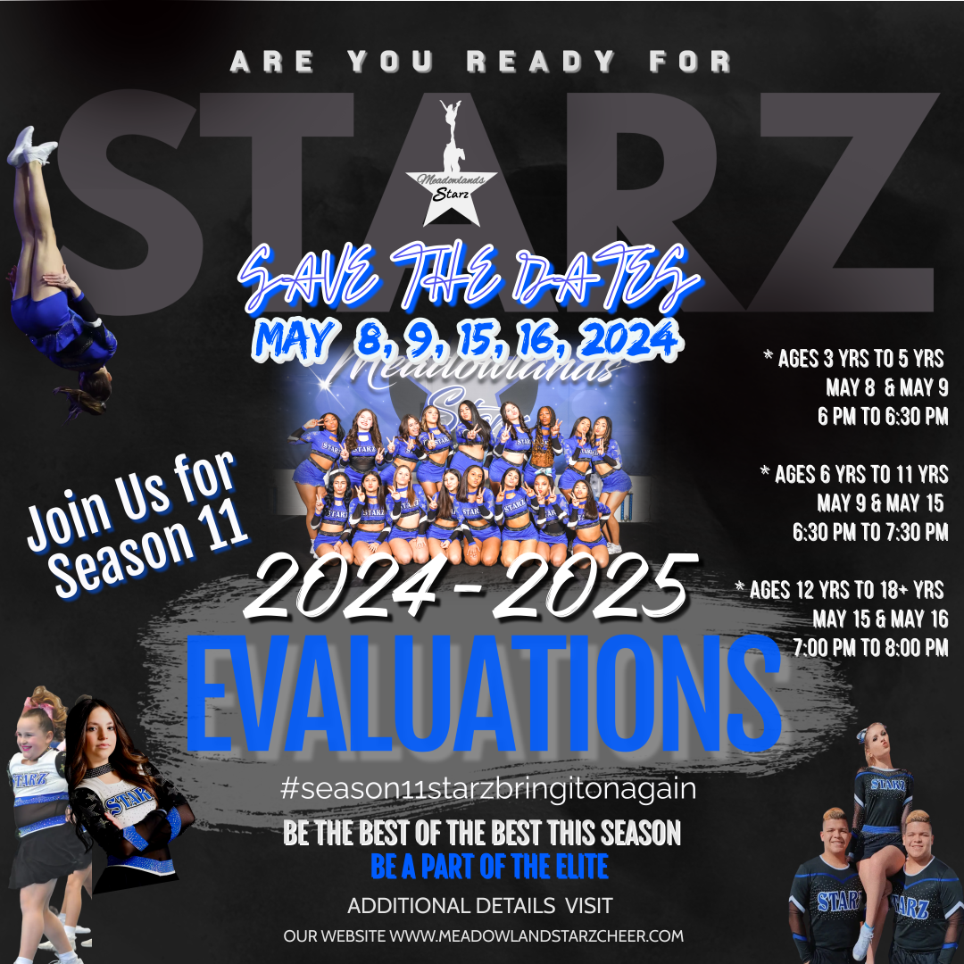 Meadowlands Starz Cheer - 2020-2021 Cheer Evaluations